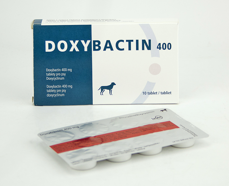 DOXYBACTIN 400 mg tablety pro psy – Sevaron