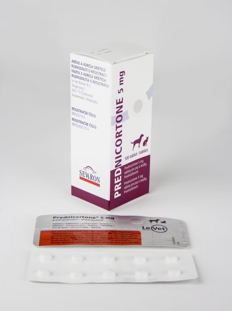 PREDNICORTONE 5 mg tablety pro psy a kočky – Sevaron