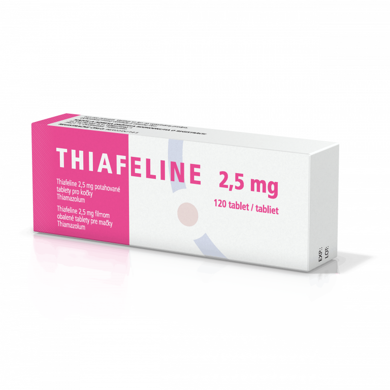 THIAFELINE 2,5 mg potahované tablety pro kočky – Sevaron