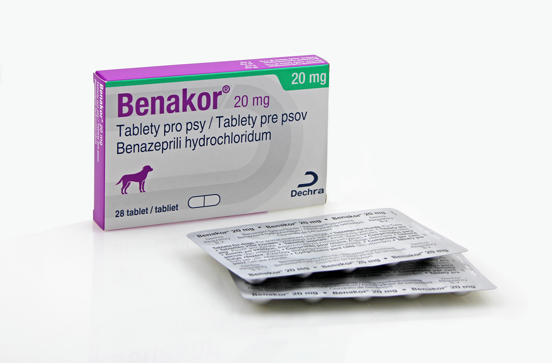 BENAKOR 20 mg tablety pro psy – Sevaron