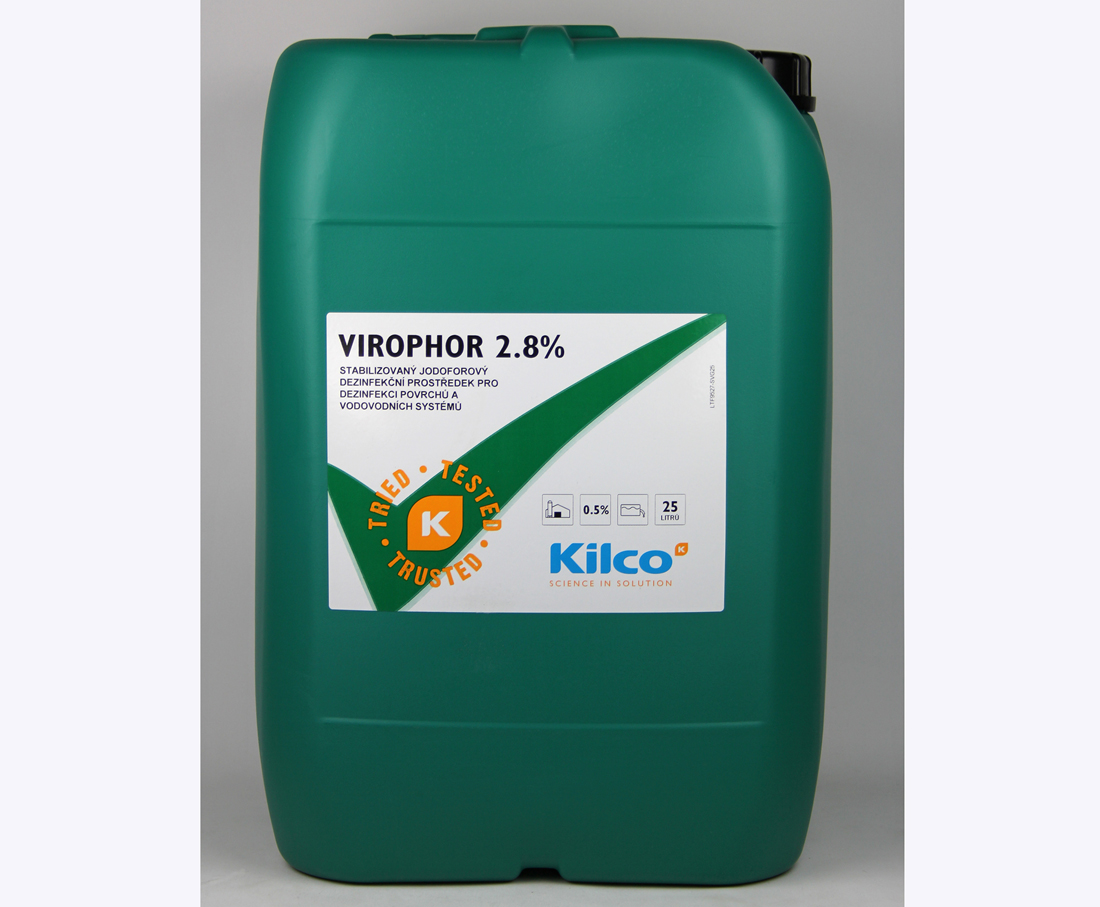 Dezinfekce VIROPHOR 2,8% – Sevaron