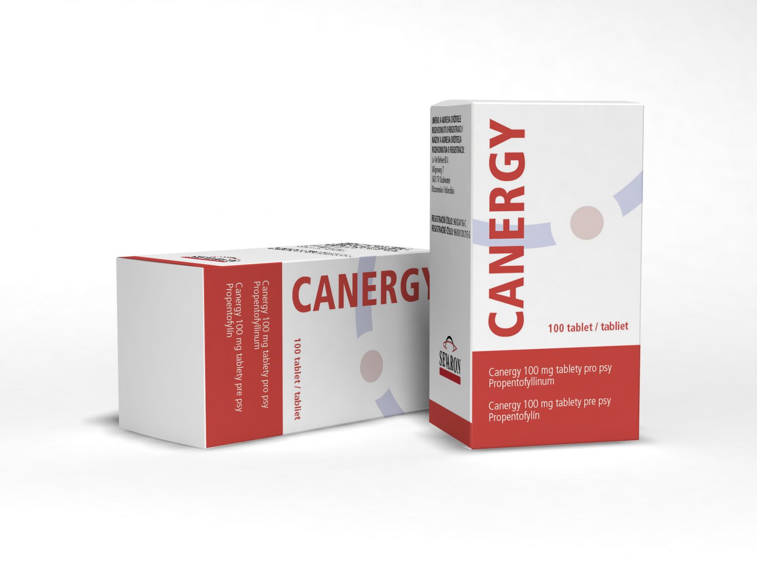 CANERGY 100 mg tablety pro psy – Sevaron