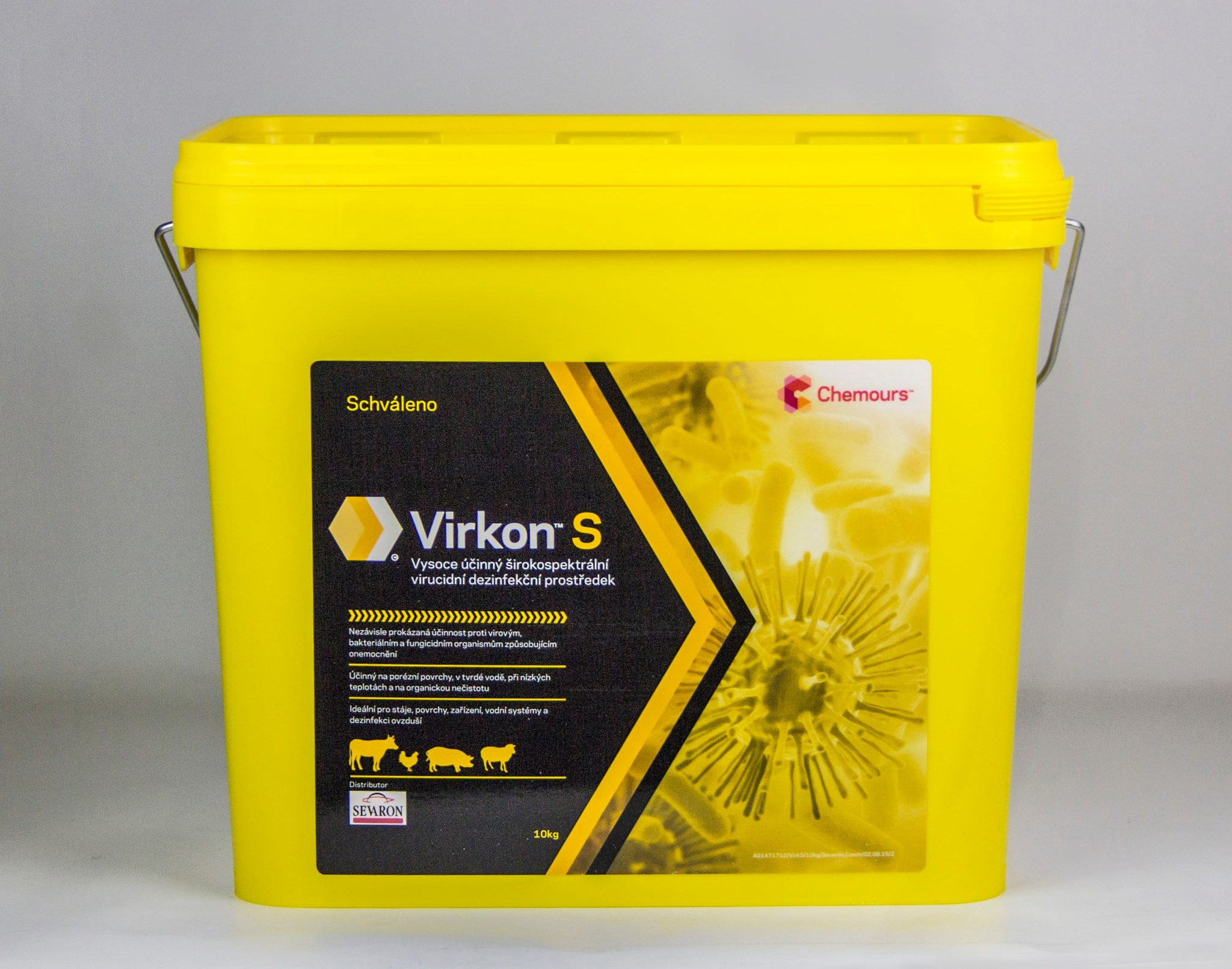 Dezinfekce VIRKON S – Sevaron