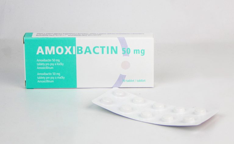 AMOXIBACTIN 50 mg tablety pro psy a kočky – Sevaron