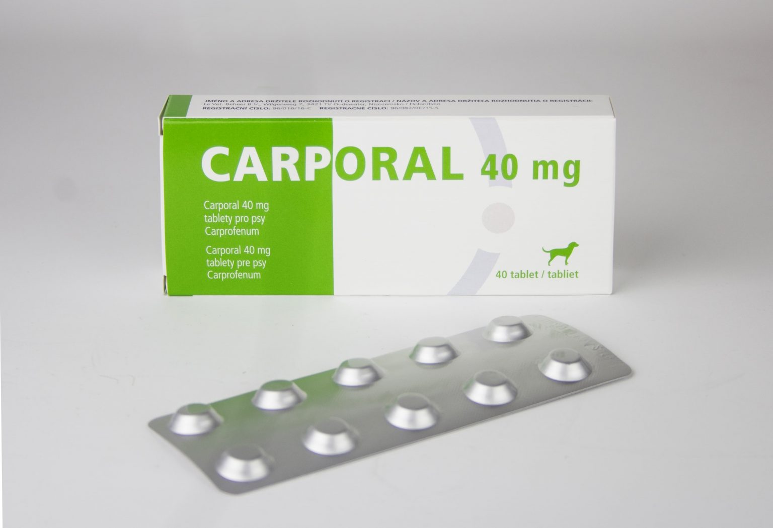CARPORAL 40 mg tablety pro psy – Sevaron