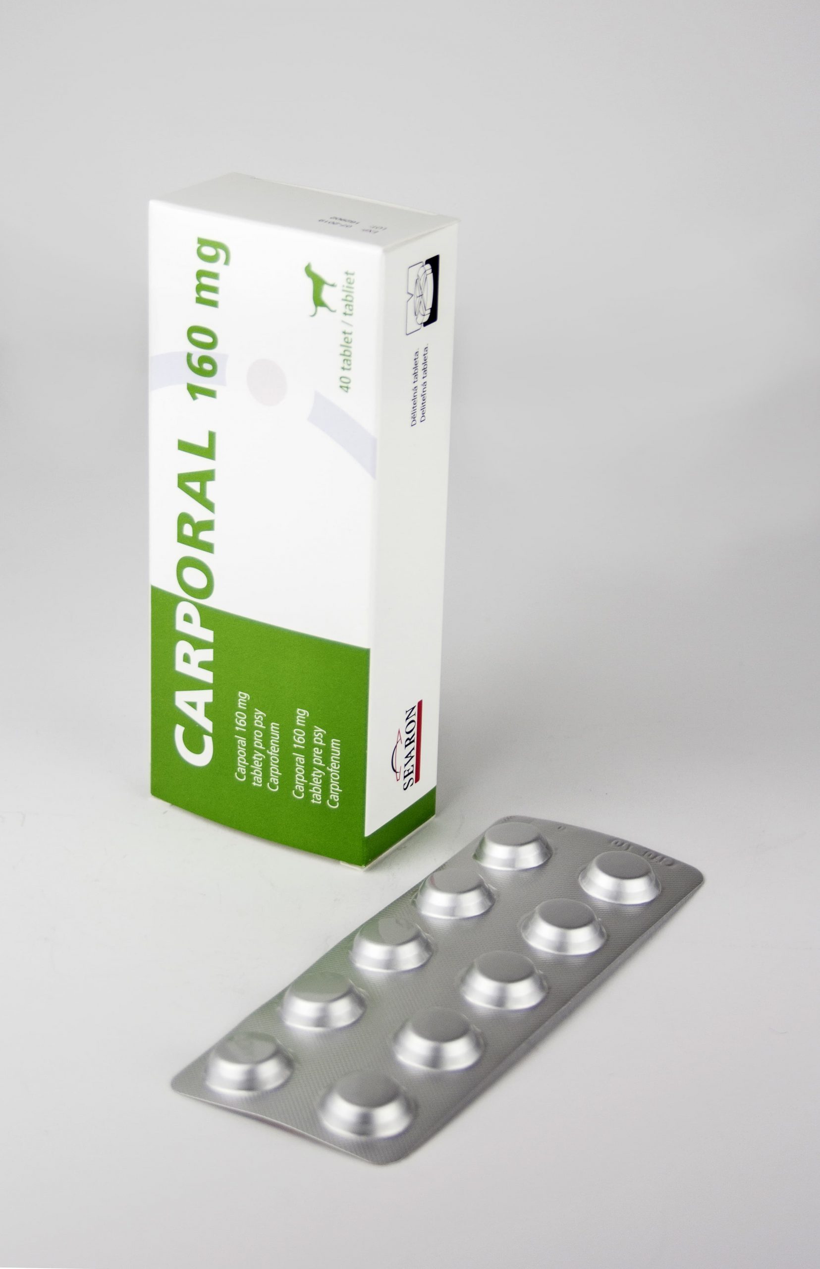 CARPORAL 160 mg tablety pro psy – Sevaron