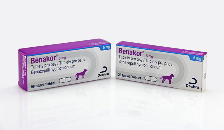 BENAKOR 5 mg tablety pro psy – Sevaron