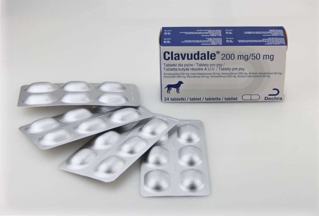 CLAVUDALE 200 mg/50 mg tablety pro psy – Sevaron