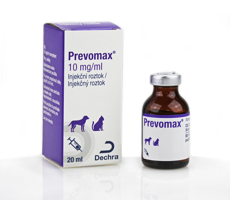 PREVOMAX 10 mg/ml injekční roztok pro psy a kočky – Sevaron