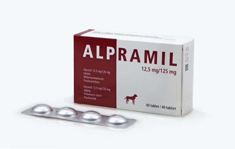 ALPRAMIL 12,5mg/125 mg tablety pro psy – Sevaron