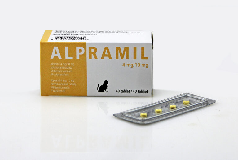 ALPRAMIL 4 mg/10 mg potahované tablety pro kočky – Sevaron